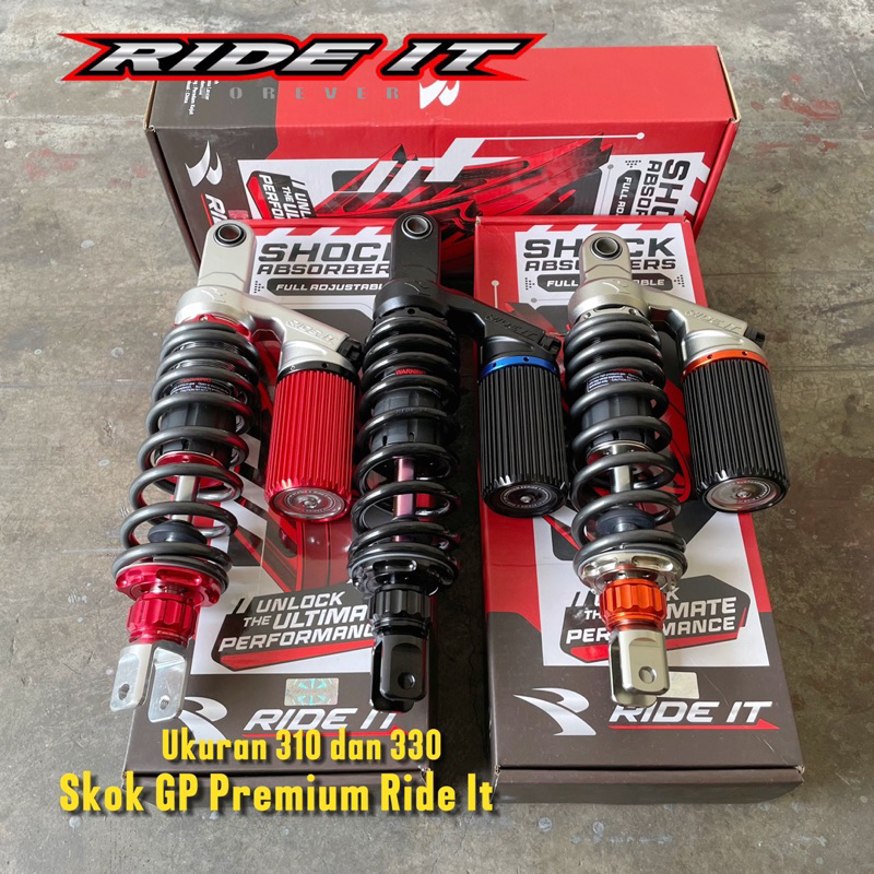 Jual Shock Ride IT GP Premium Tabung Skok MATIC Mio Skok Vario Tabung ...