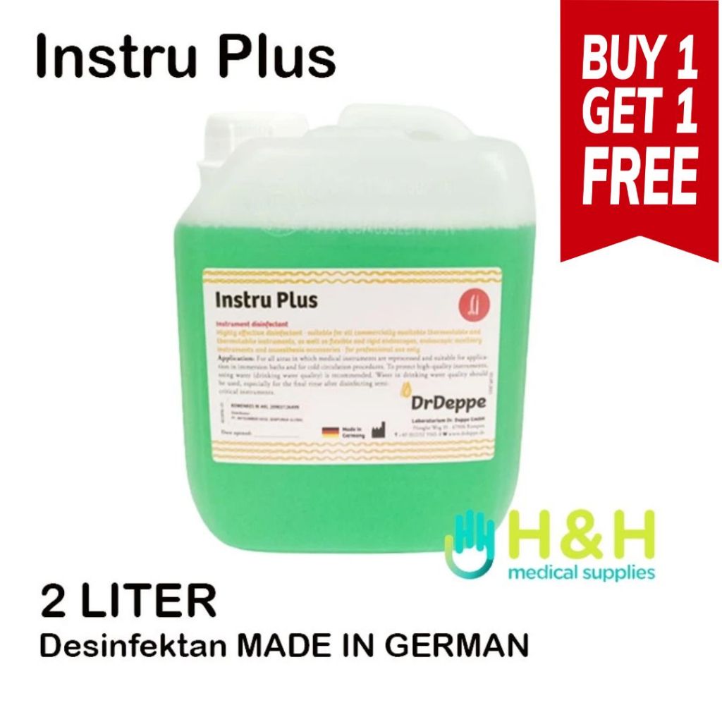 Jual Cairan Desinfektan Dr Deppe Instru Plus 2 Liter / Instrument ...