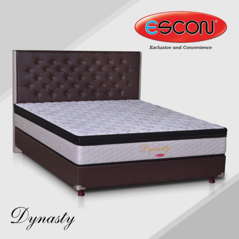 Jual SPRING BED ESCON MINIMALIS KASUR SPRING BED DYNASTY PLUSH TOP ...