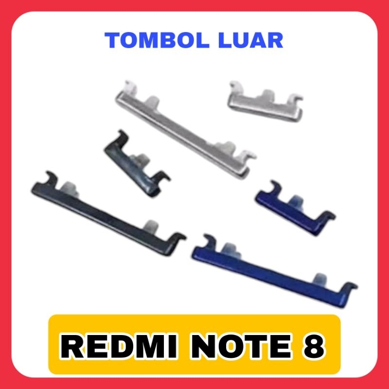 Jual TOMBOL LUAR KEYPAD POWER VOLUME REDMI NOTE 8 | Shopee Indonesia