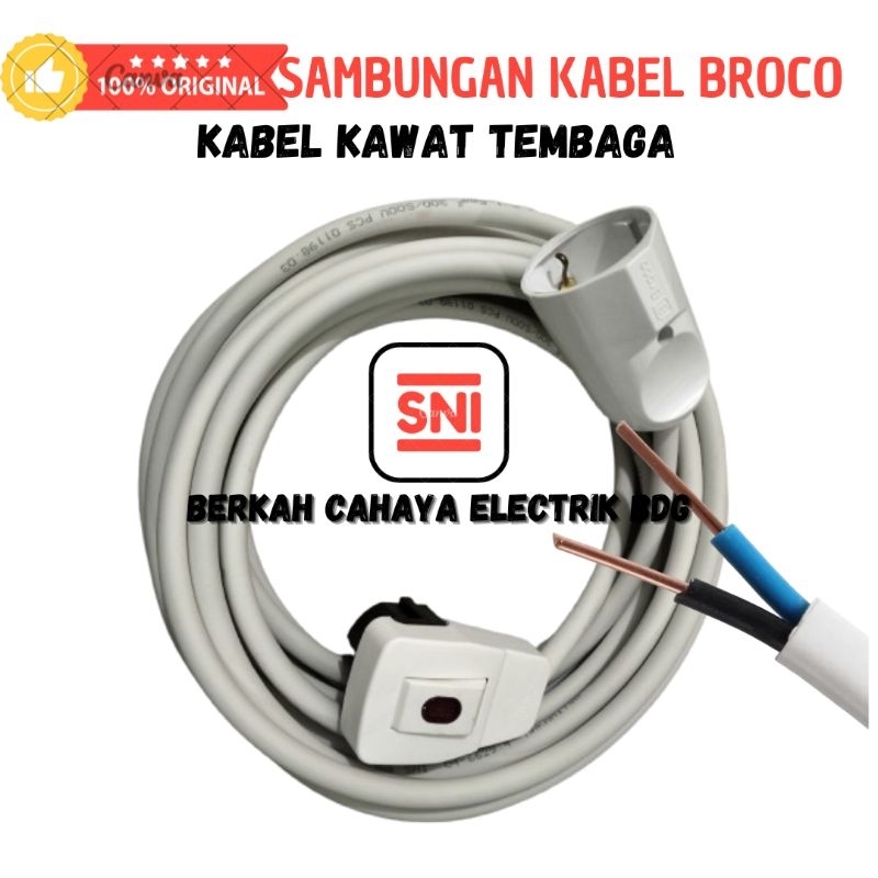Jual sambungan kabel broco + kabel kawat tembaga 1 2 3 4 5 6 7 8 9 10 ...