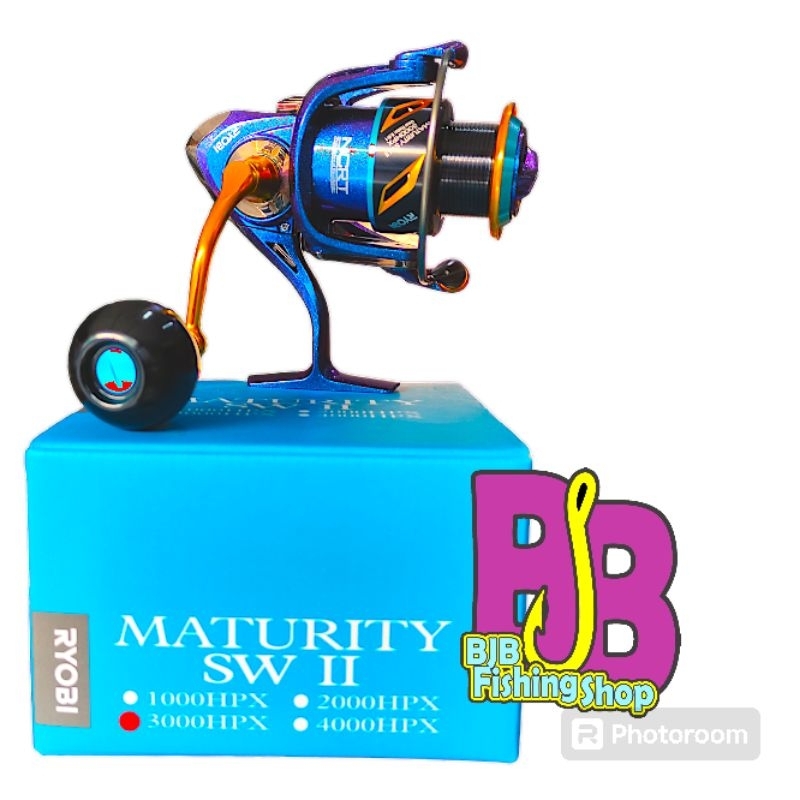 Jual reel pancing ryobi maturity sw II 3000 hpx 3000hpx ryobi maturity ...