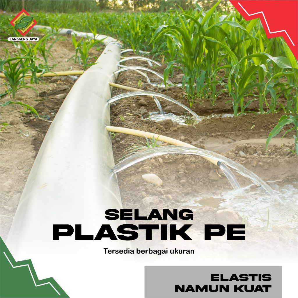 Jual SELANG PLASTIK PE (IRIGASI) PERTANIAN, BERBAGAI UKURAN, PLASTIK ...