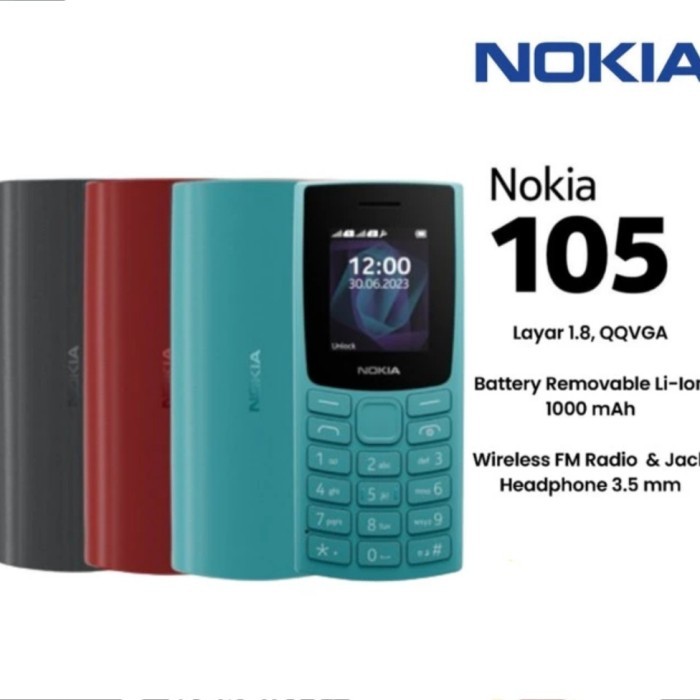 Jual nokia 105 leda garansi resmi | Shopee Indonesia