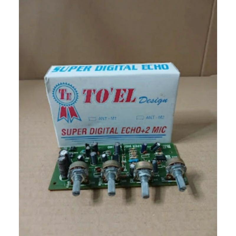 Jual kit echo toel digital 2 mic + REGULATOR | Shopee Indonesia