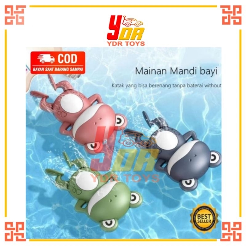 Jual MAINAN ANAK MANDI KATAK BERENANG BERGERAK / MAINAN KODOK KATAK ...