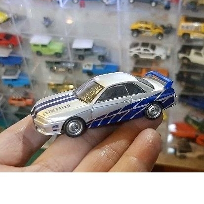Jual Nissan skyline GT R BNR32 custom skala 64 bodi kit all plastik ...