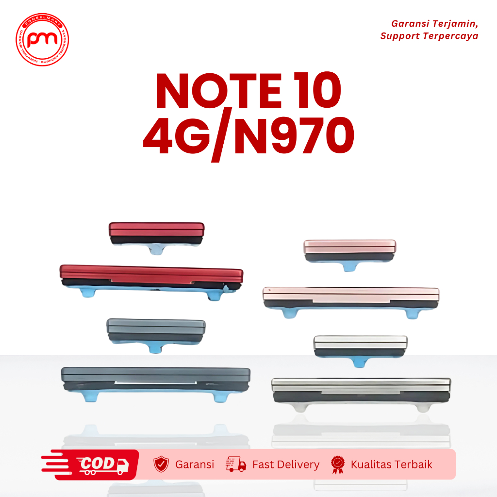 Jual Tombol Luar Keypad On Off Volume Samsung N970 Note 10 4G | Shopee Indonesia