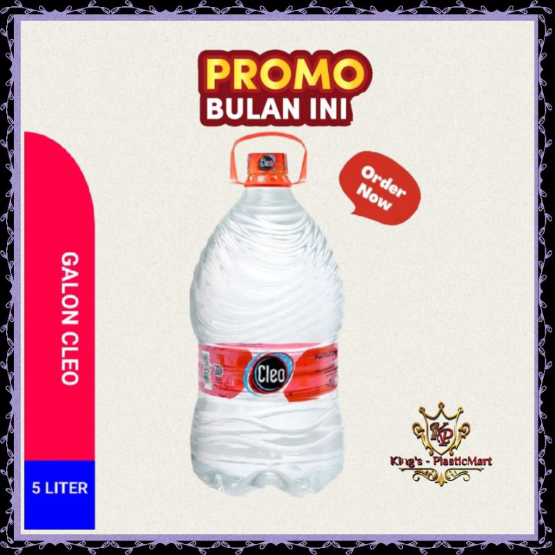 Jual Cleo Air Murni Kemasan Galon 5 Ltr | Shopee Indonesia