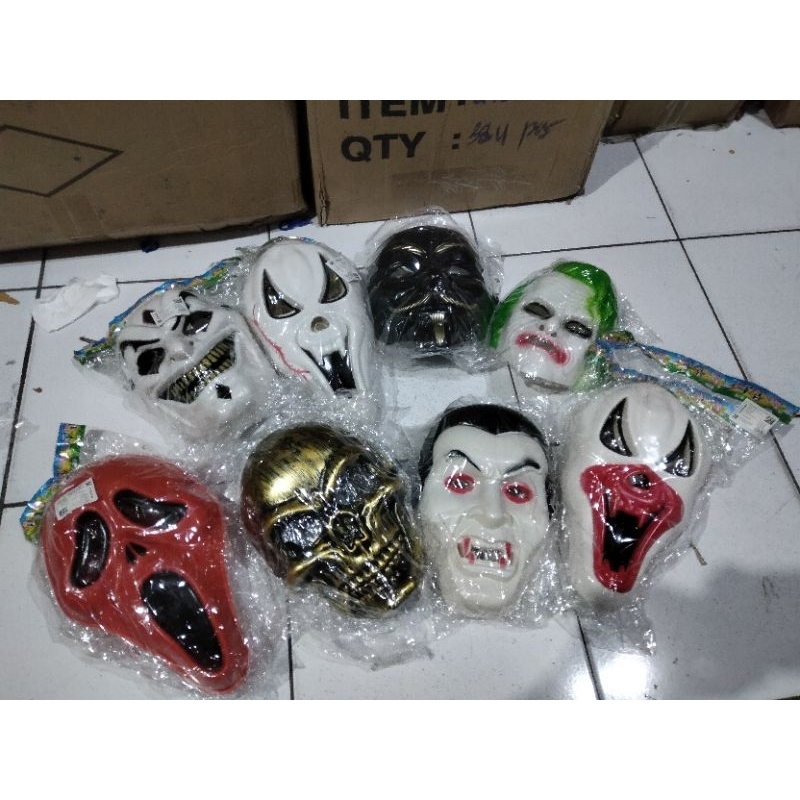 Jual TOPENG SKULL HOROR SEREM SEKALI TAKUTT ADUHH | Shopee Indonesia