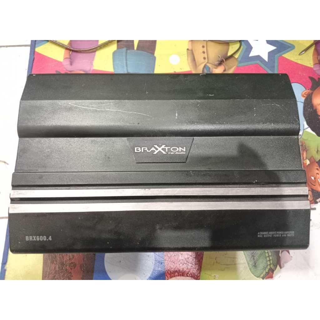 Jual POWER MOBIL 4 CHANNEL. BRAXTON BRX600.4. POWER SUBWOOFER. KONDISI BEKAS NORMAL. | Shopee ...