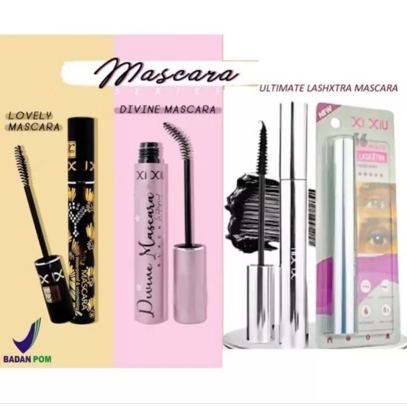 Jual ️Ghaniyyah ️ MASKARA XI XIU WATERPROOF LOVELY/DIVINE/ULTIMATE BPOM ...