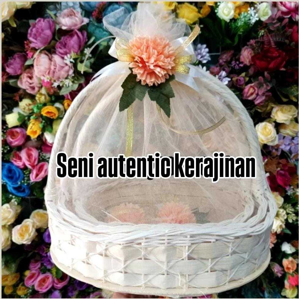 Jual BONUS KAIN TILE DAN BUNGA!!! PROMO DAPET 3PCS Keranjang Parcel ...