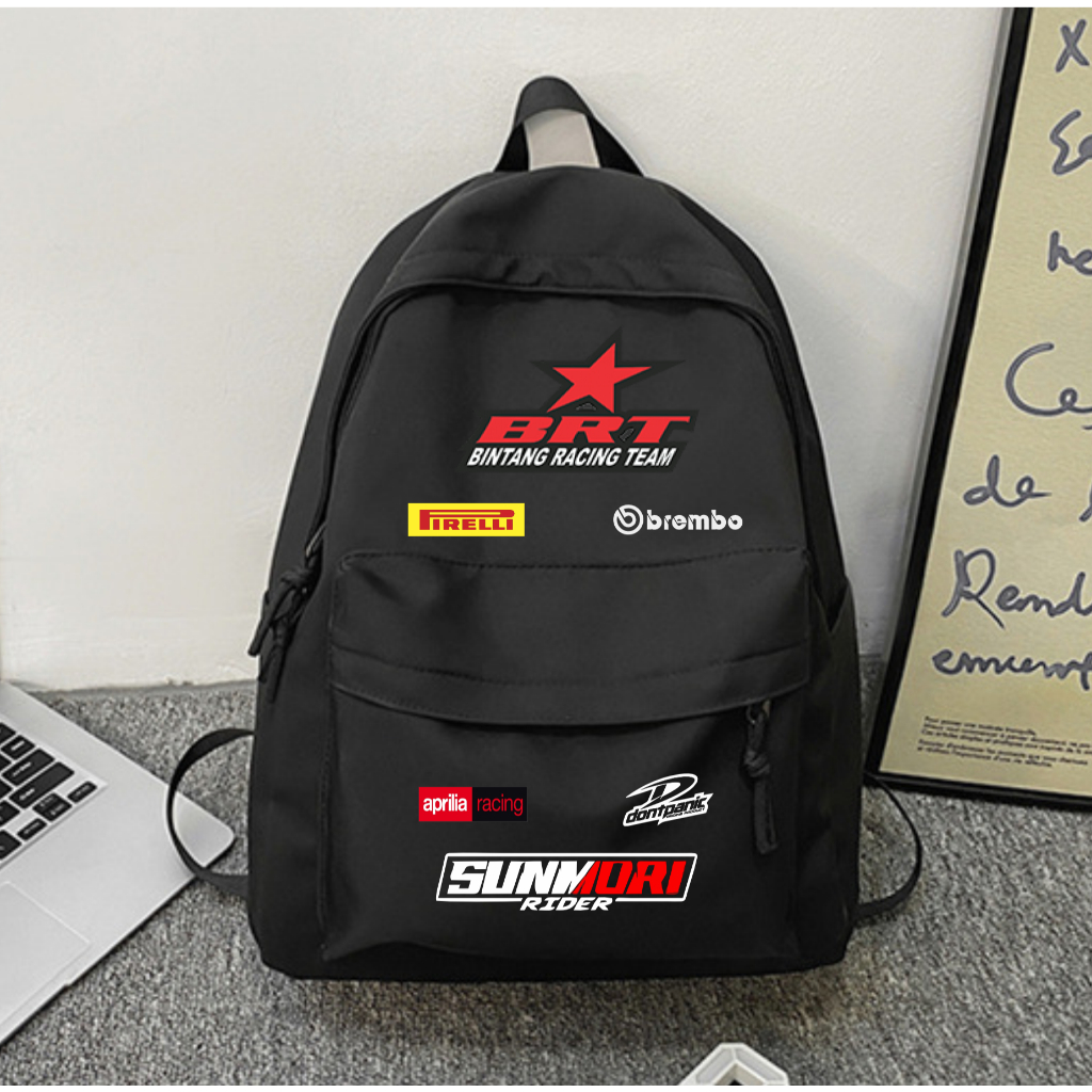 Jual Tas Ransel Pria Motif BRT RACING SUNMORI Backpack Terkini Fashion ...
