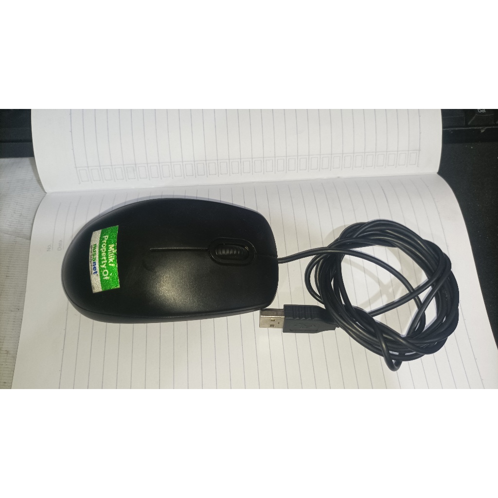 Jual Mouse Optical Merk Logitech B100 Second Original Cable Mouse ...
