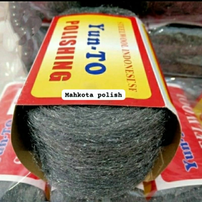 Jual Steel Wool 120Gr Serabut Baja untuk Poles Marmer Teraso | Shopee ...