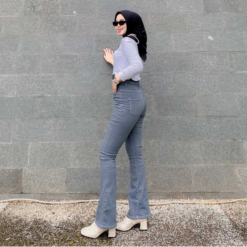 Jual HW Cutbray Jeans Wanita - Celana Cutbray Strecht Kekinian ...