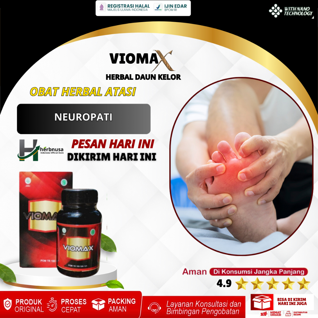 Jual Obat Neuropati Kesemutan Kebas Baal Mati Rasa Kram Otot Neuropati ...