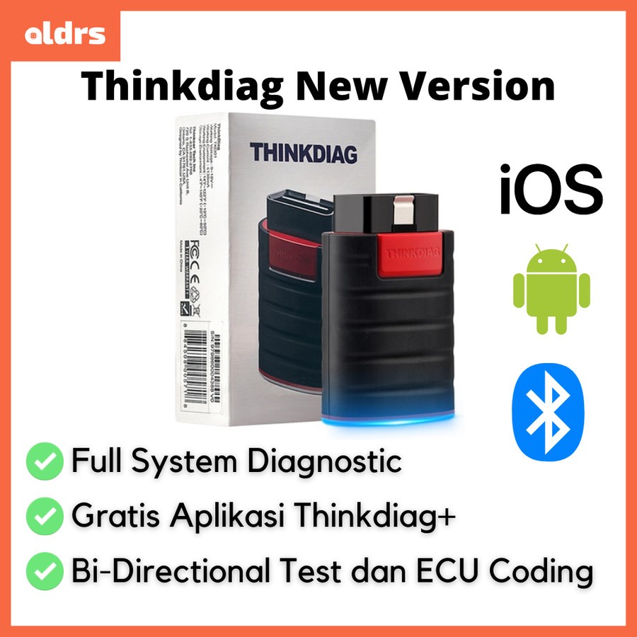 Jual Thinkcar Thinkdiag Scanner Mobil Full System OBDII - ODB2 - ECU ...