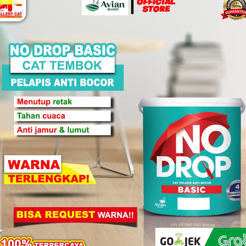 Jual Produk Viral TERMURAH WARNA LENGKAP NO DROP BASIC CAT ANTI BOCOR ...