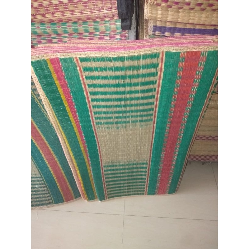 Jual Tikar Samak Mendong Ukuran 85x200 Tikar Tradisional Anyaman ...