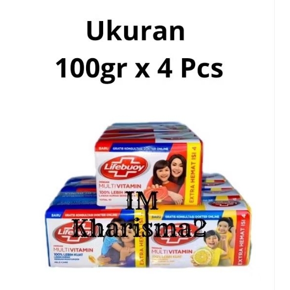 Jual (4 Pcs) x 100gr Sabun Lifebuoy Jumbo | Shopee Indonesia