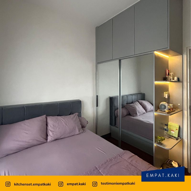 Jual lemari pakaian kaca custom | Shopee Indonesia