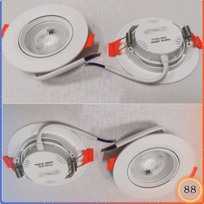 Jual Lampu Led downlight COB spot light sorot 3watt - 5watt - natural 4000k, 3watt | Shopee ...