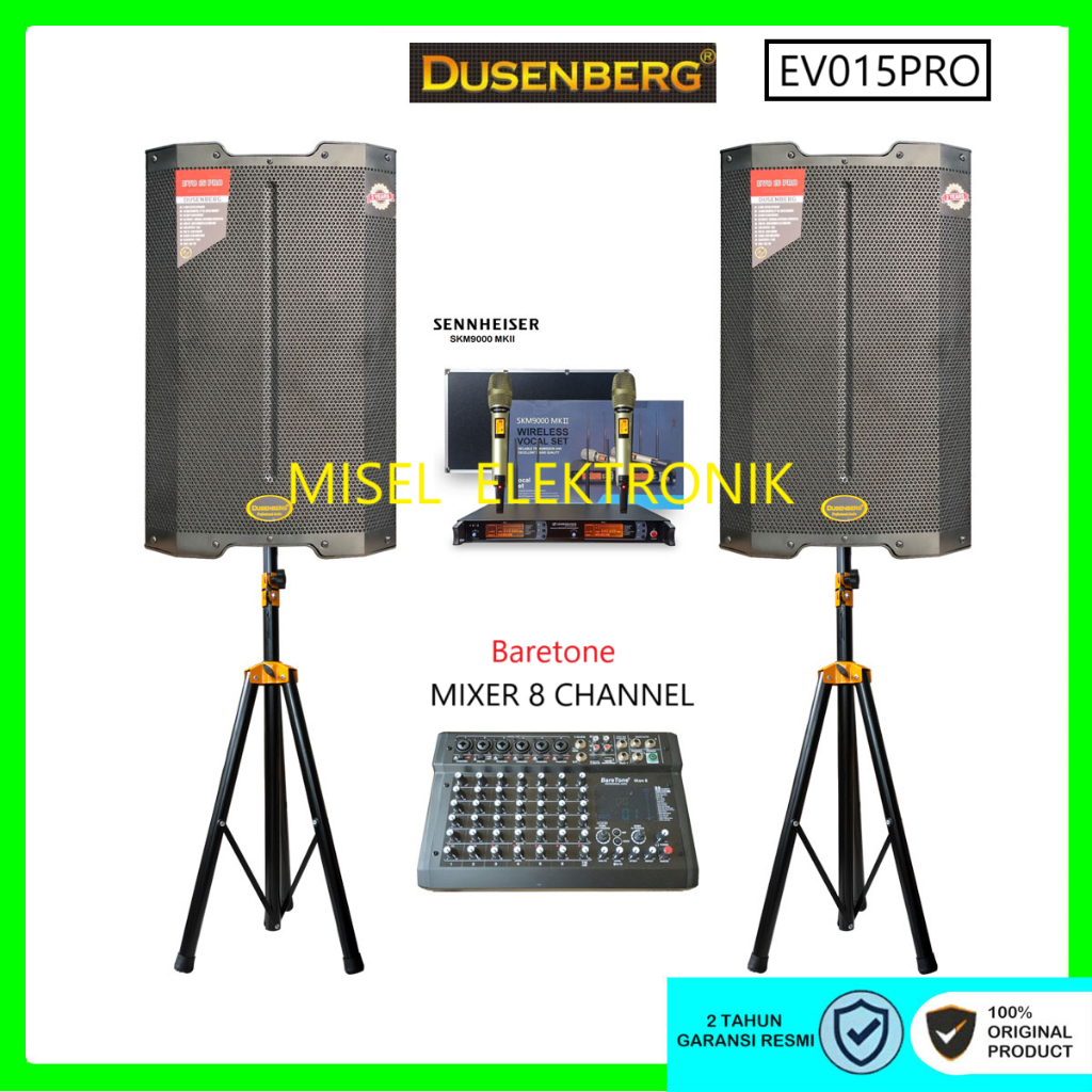 Jual Paket Sound System Outdoor Live Music Speaker aktif 15 Inch ...