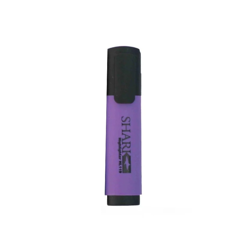 Jual SHARK Highlighter Warna Ungu Violet Color Highlighter SH009 ...