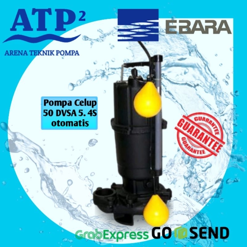 Jual Ebara 50 DVSA 5.4S Pompa Submersible Pompa Celup Sewage Pump | Shopee Indonesia