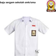 Jual baju seragam sekolah lengan pendek smk/sma kelas 1-3 | Shopee ...