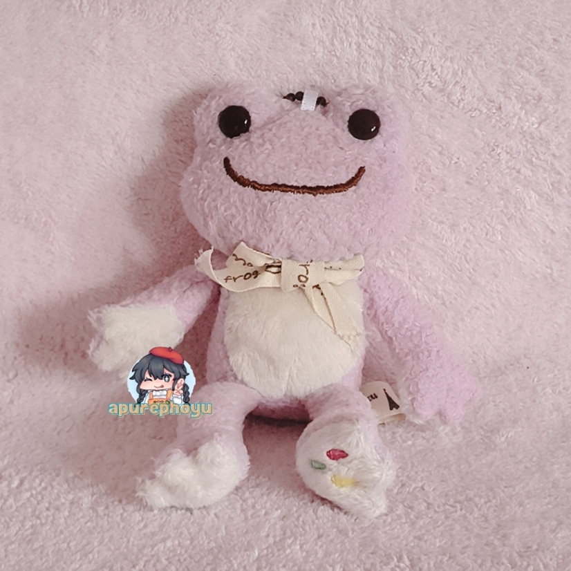 Jual Gantungan Boneka Pickles The Frog Light Purple Lavender Chou Chou ...