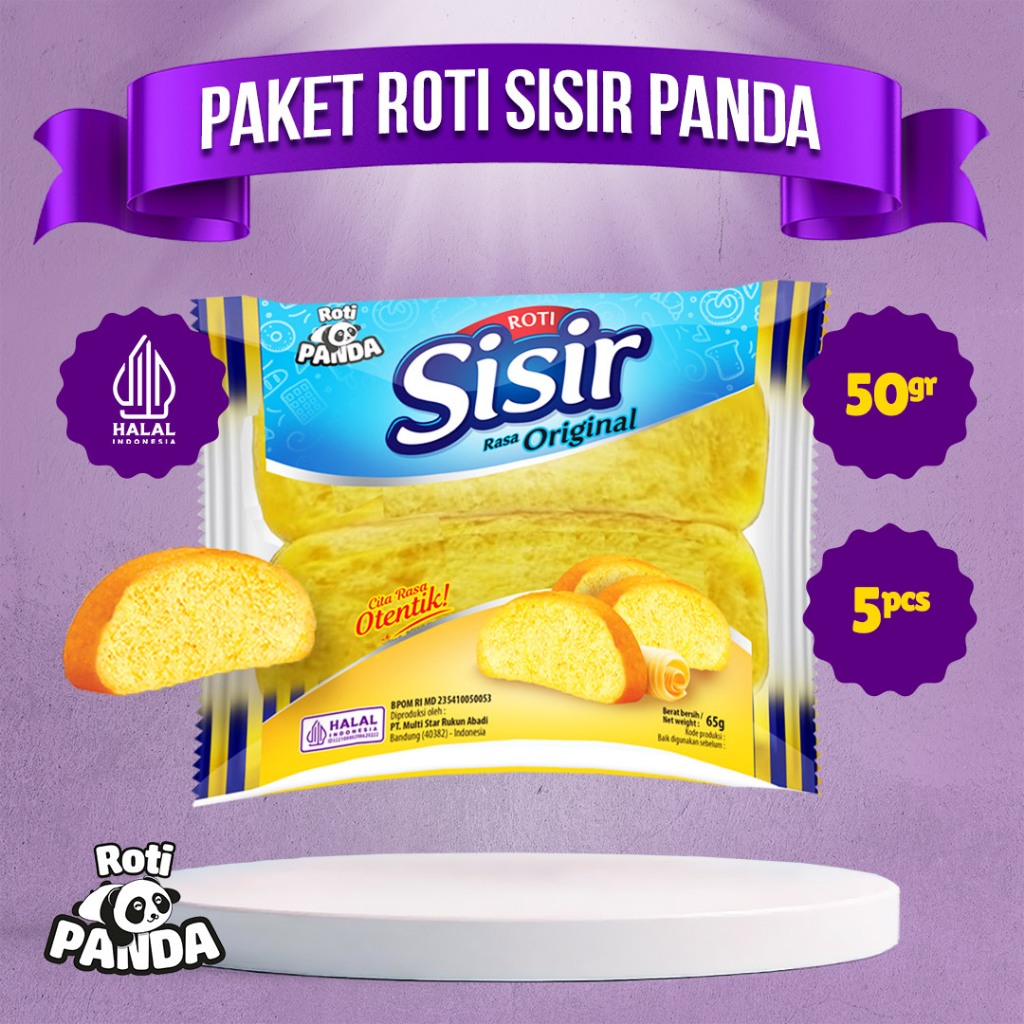 Jual Sharon Bakery Paket Roti Panda Sisir | Shopee Indonesia