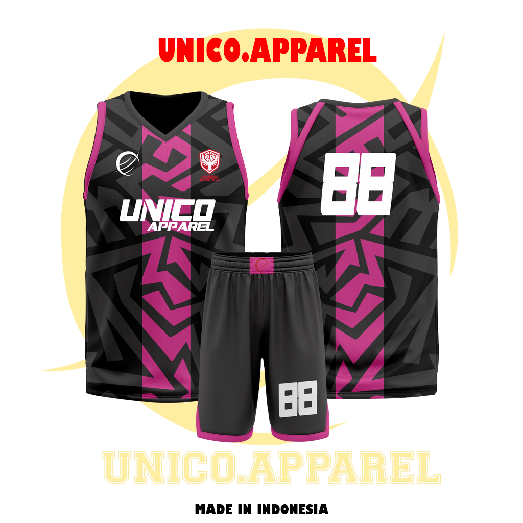 Jual BAJU BASKET JERSEY BASKET BISA CUSTOM SATUAN FREE DESAIN GANTI ...