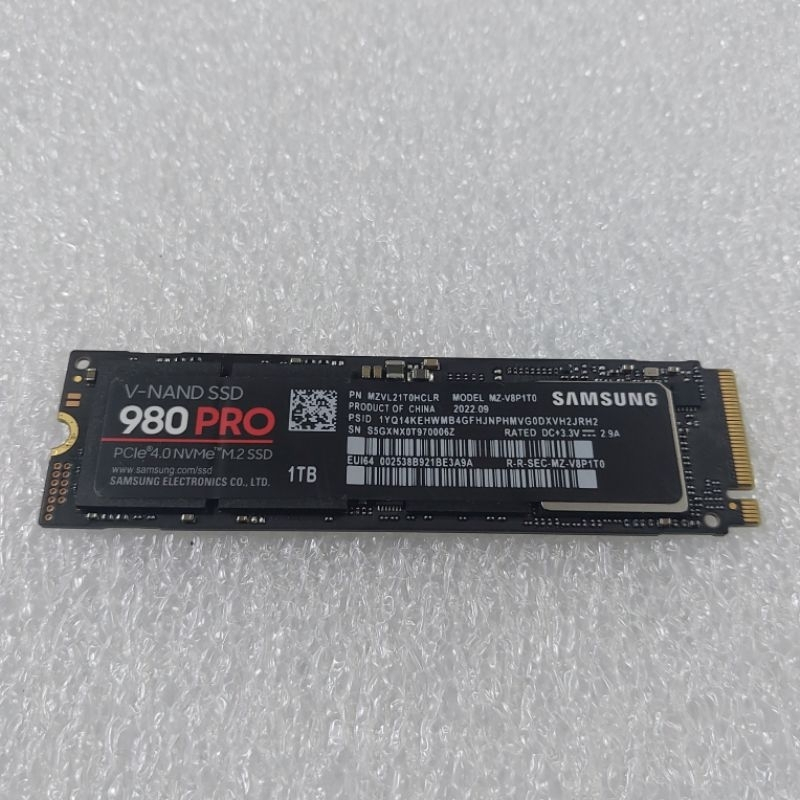 Jual SSD 1TB M2 Nvme 2280 samsung 980pro murah ssd original | Shopee Indonesia