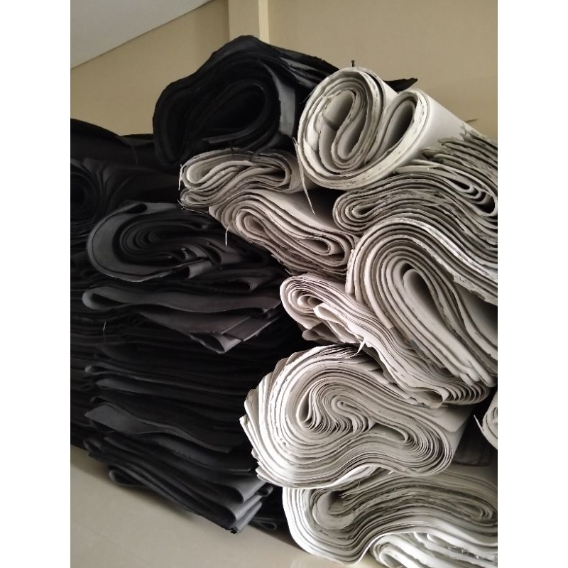 Jual Spon Ati / Spon Eva / Spon Busa Hati Hitam Tebal 6mm (225cm × ...