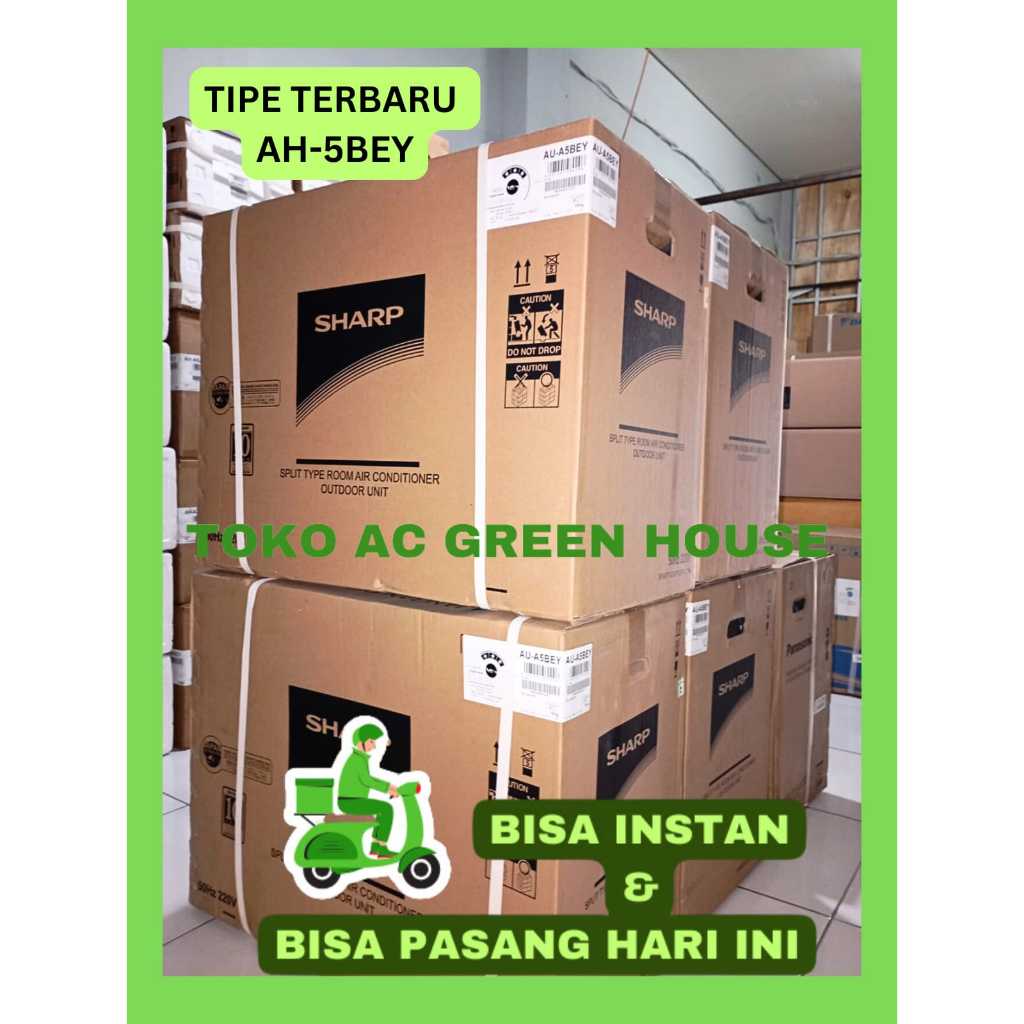 Jual Outdoor ac sharp 1/2 pk - 1 pk ah-5BEY - 9BEY LOKAL barang resmi ...