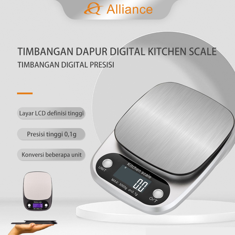 Jual Timbangan Digital Presisi /Timbangan Dapur Digital Kitchen Scale ...