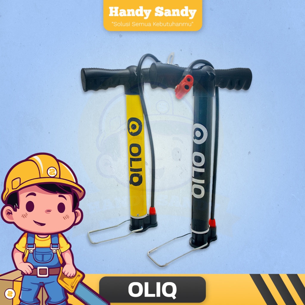 Jual OLIQ Pompa angin tangan MINI serbaguna | Shopee Indonesia