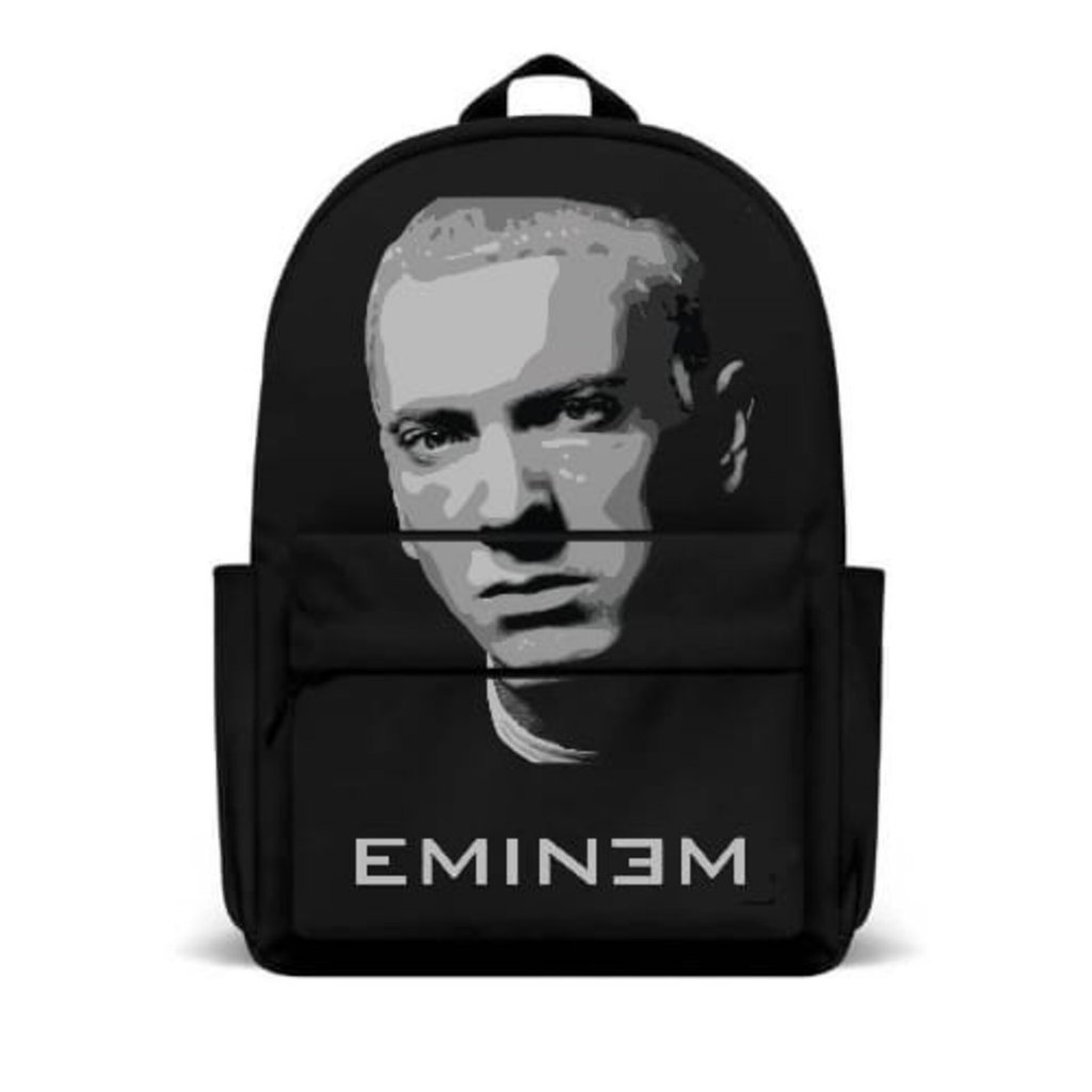Jual scream indonesia ransel pria gambar besar eminem rapper tas Kuliah ...