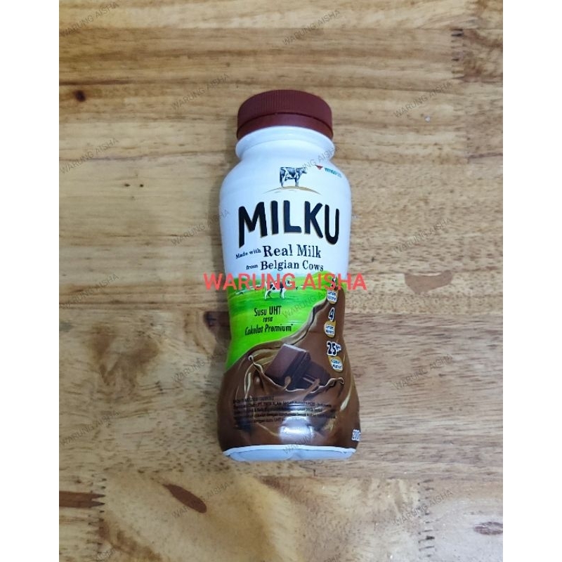 Jual Susu UHT Milku Cokelat Premium 200 ml | Shopee Indonesia