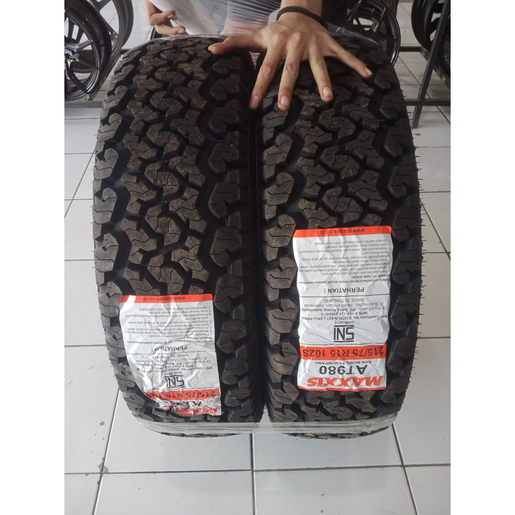 Jual BAN MAXXIS SEMI KASAR A/T MAXXIS AT 980 215 75 R15 BAN IMPORT ...