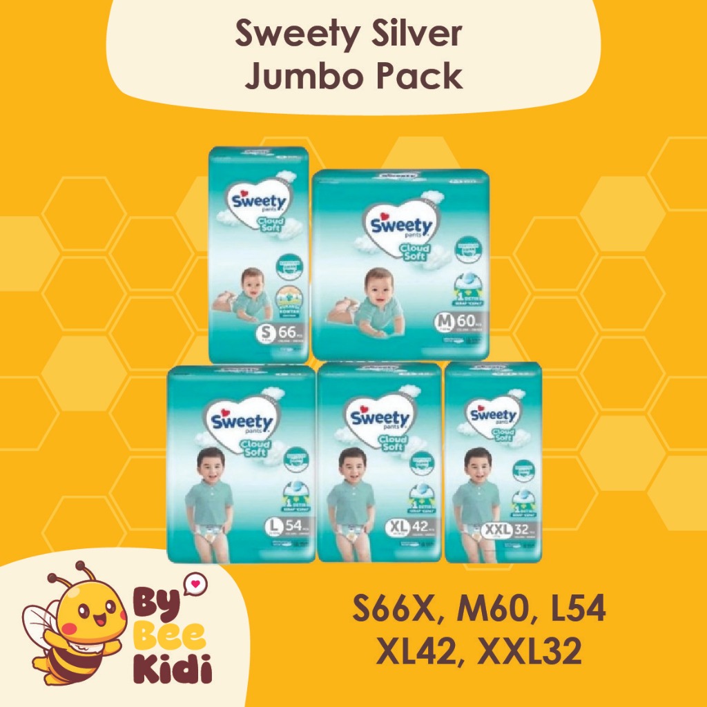 Jual Sweety Silver Pants Jumbo S66/M60/L54/XL42/XXL36 | Shopee Indonesia