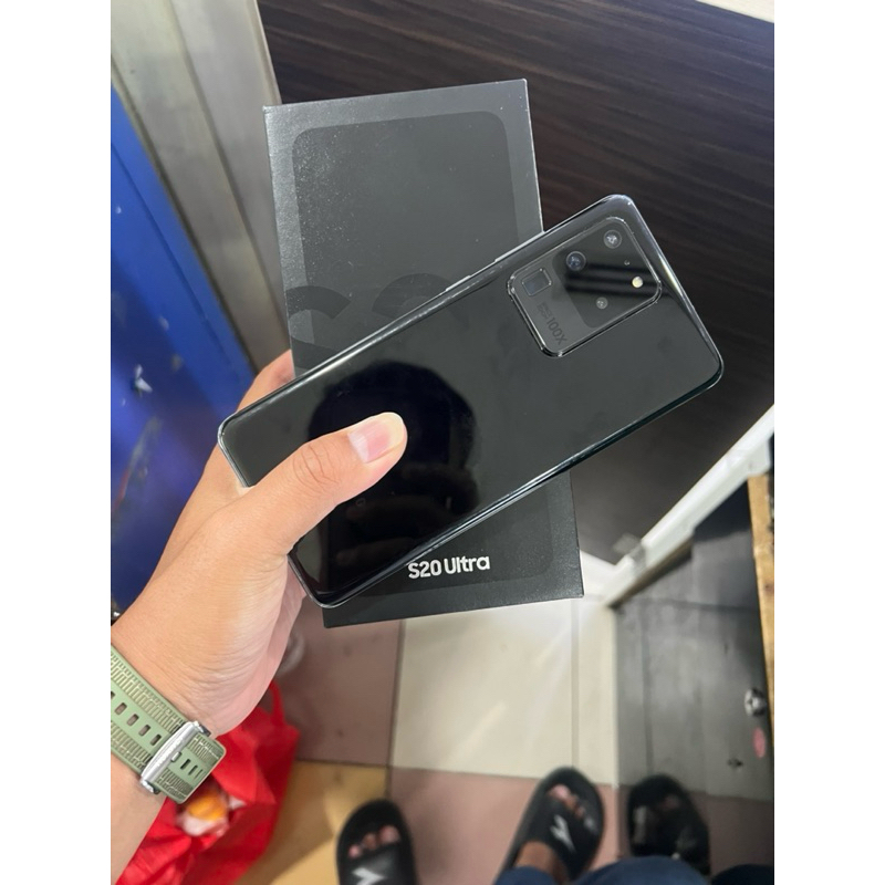 Jual Samsung s20 ultra ram 12/128 second fullset resmi seni | Shopee ...