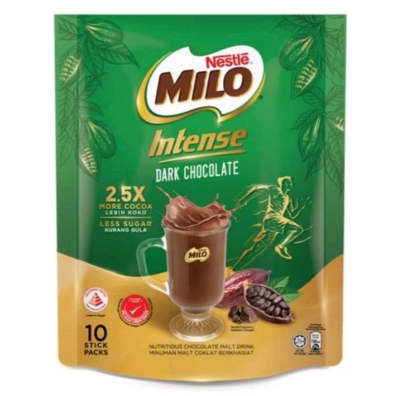 Jual MILO DARK CHOCOLATE 10 " MALAYSIA | Shopee Indonesia