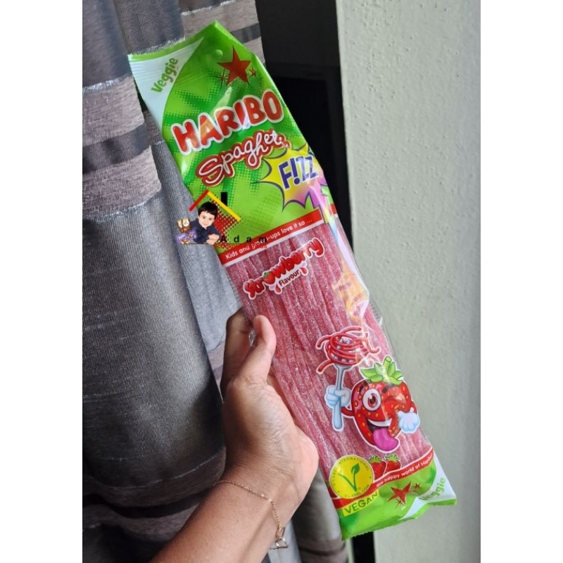 Jual Haribo Spaghetti Strawberry | Shopee Indonesia