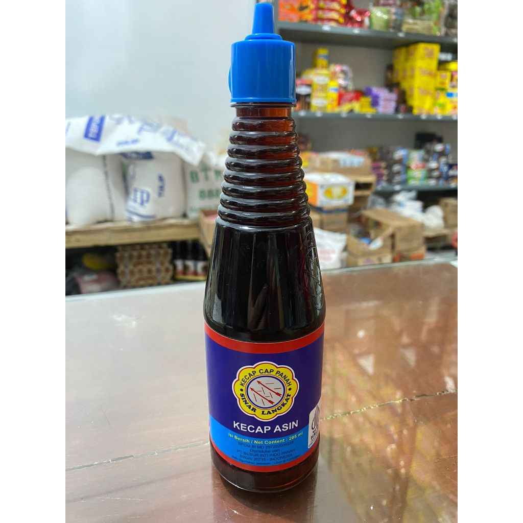 Jual Kecap Asin Botol Cap Panah 285ML Asli Khas Medan | Shopee Indonesia