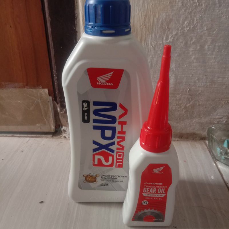 Jual Oli mpx 2 + oli gardan matic ahm 120ml paket oli mesin gardan ...