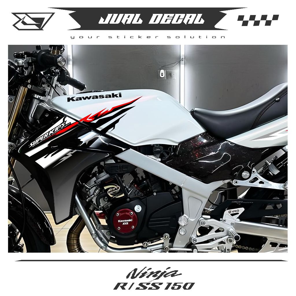 Jual Stiker Kawasaki Ninja SS Striping Kawasaki Ninja R 150 Transparant ...